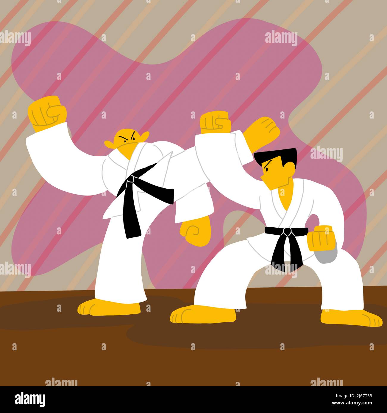 Two dueling men hi-res stock photography and images - Alamy