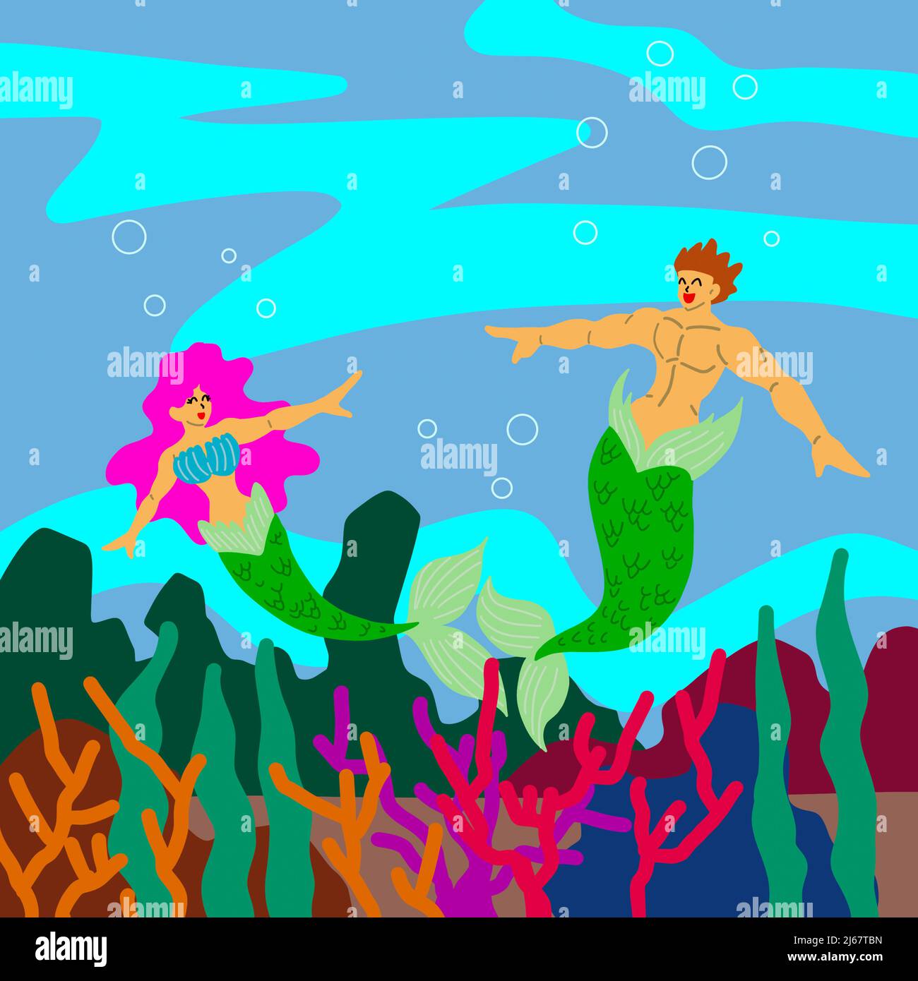 The Mermaid Boy High Resolution Stock Photography and Images - Alamy