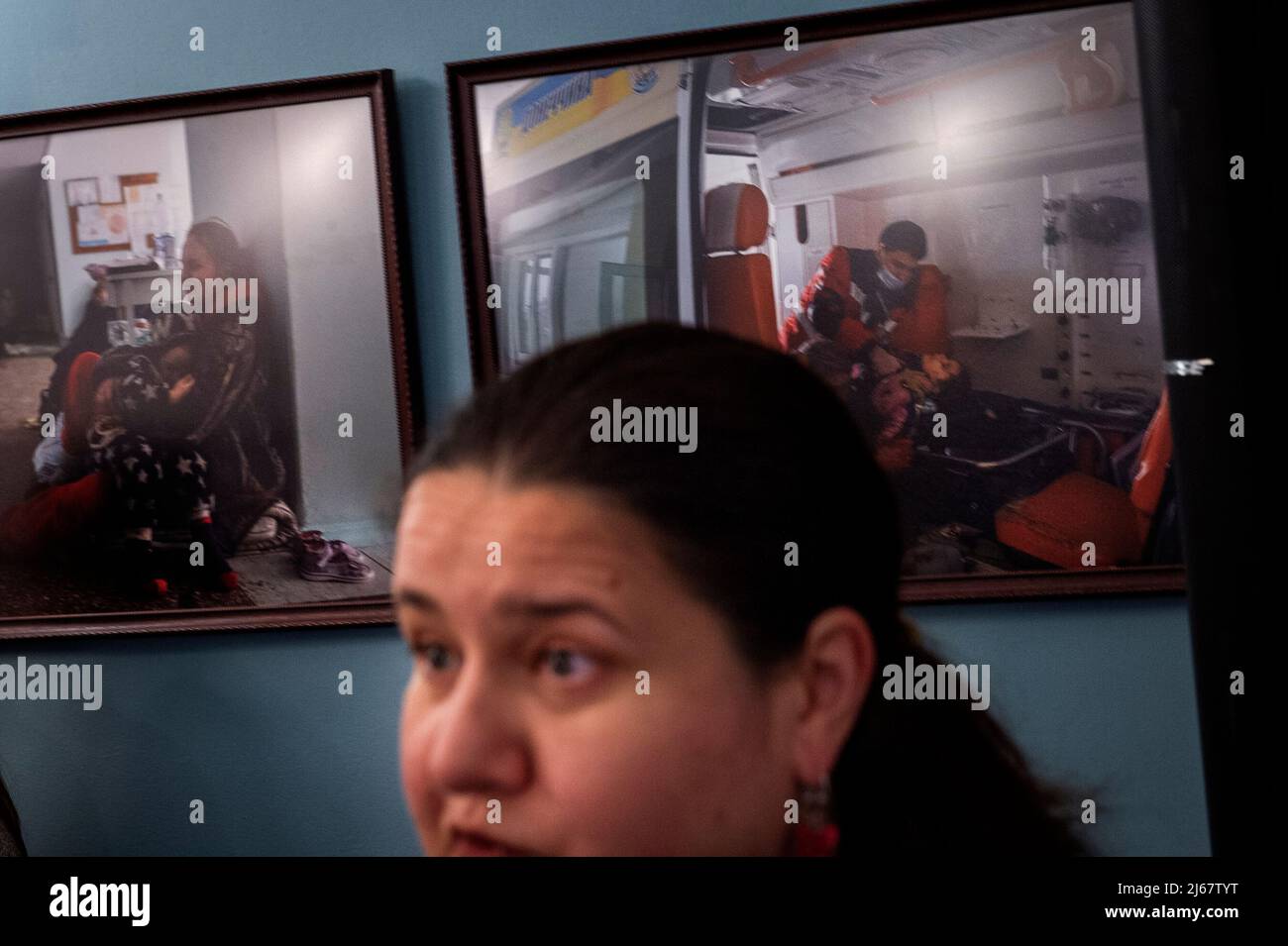 Ambassador of Ukraine to the United States Oksana Markarova arrives for ...