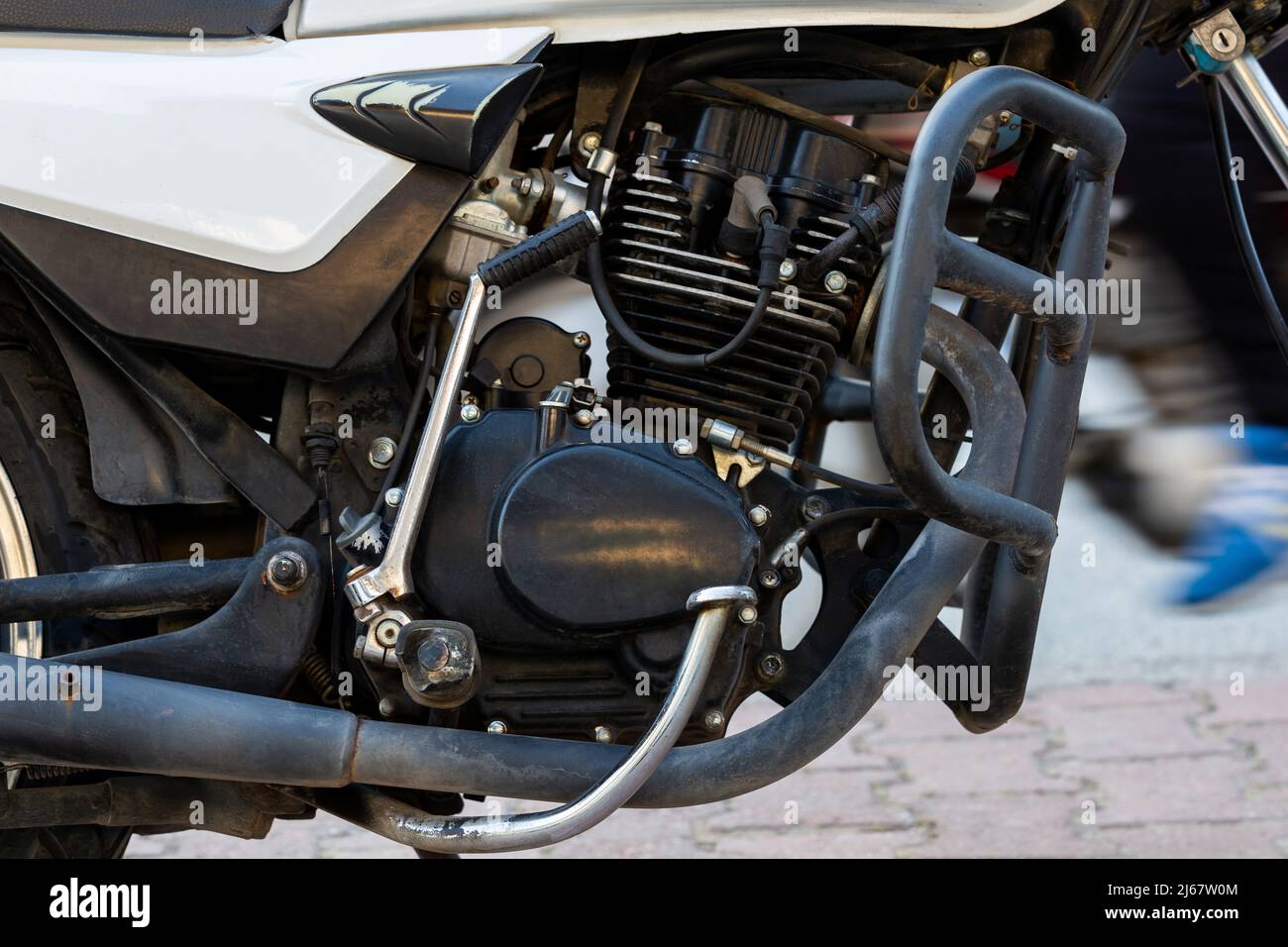 Motorcycle engine hi-res stock photography and images - Alamy
