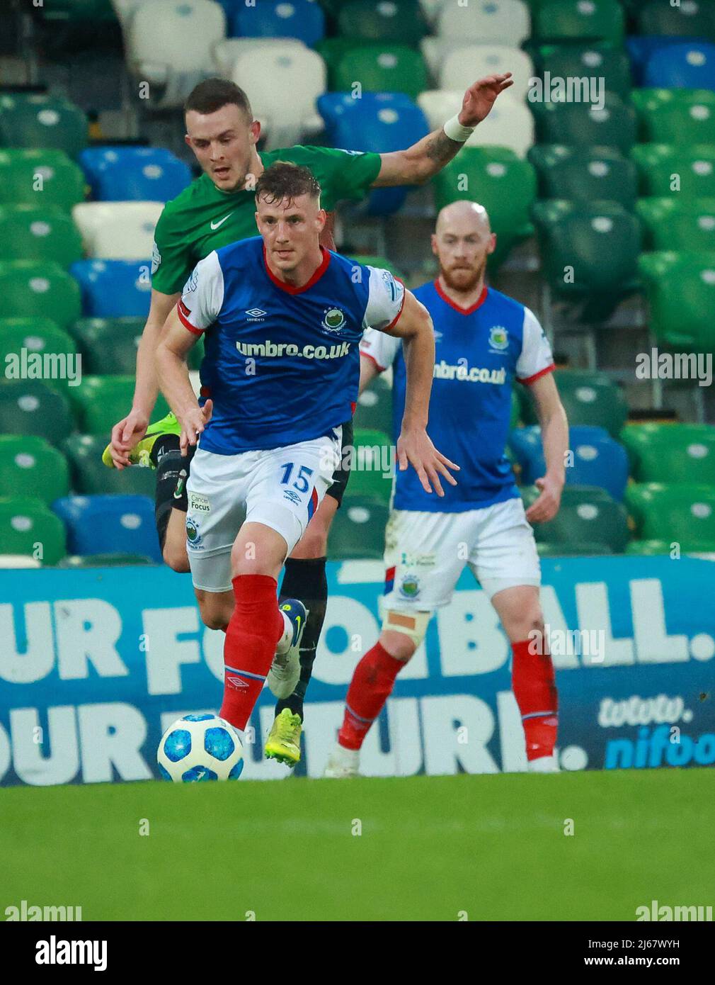 Ben hall linfield player hi-res stock photography and images - Alamy