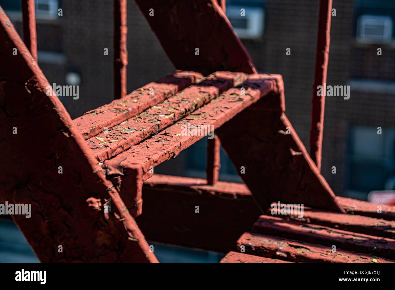Detail metal fire escape stairs hi-res stock photography and images - Alamy