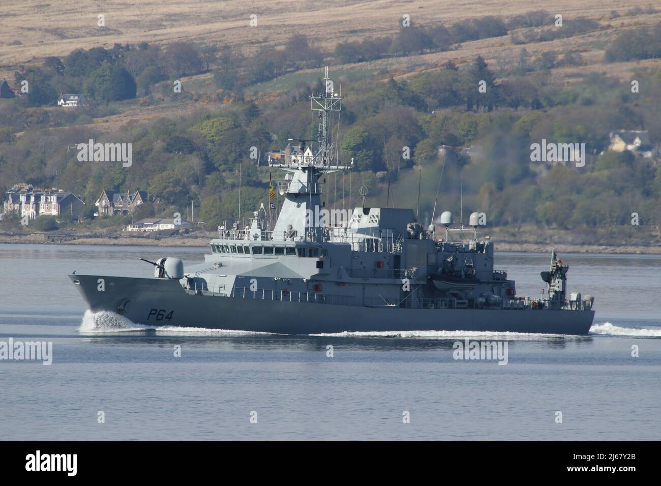 LÉ George Bernard Shaw (P64), a Samuel Beckett-class offshore patrol ...