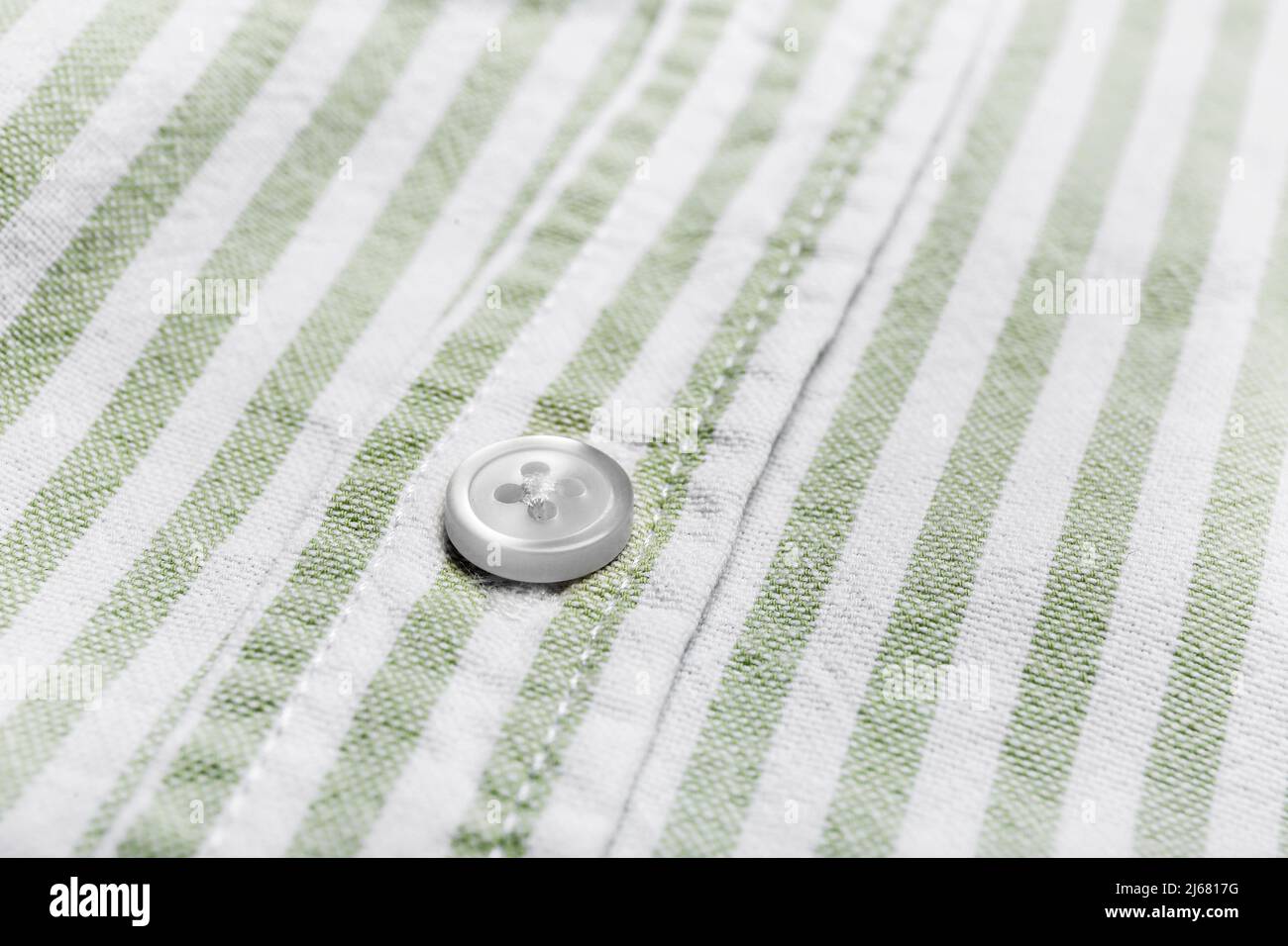 Textile buttons shirt green pattern hi-res stock photography and images ...
