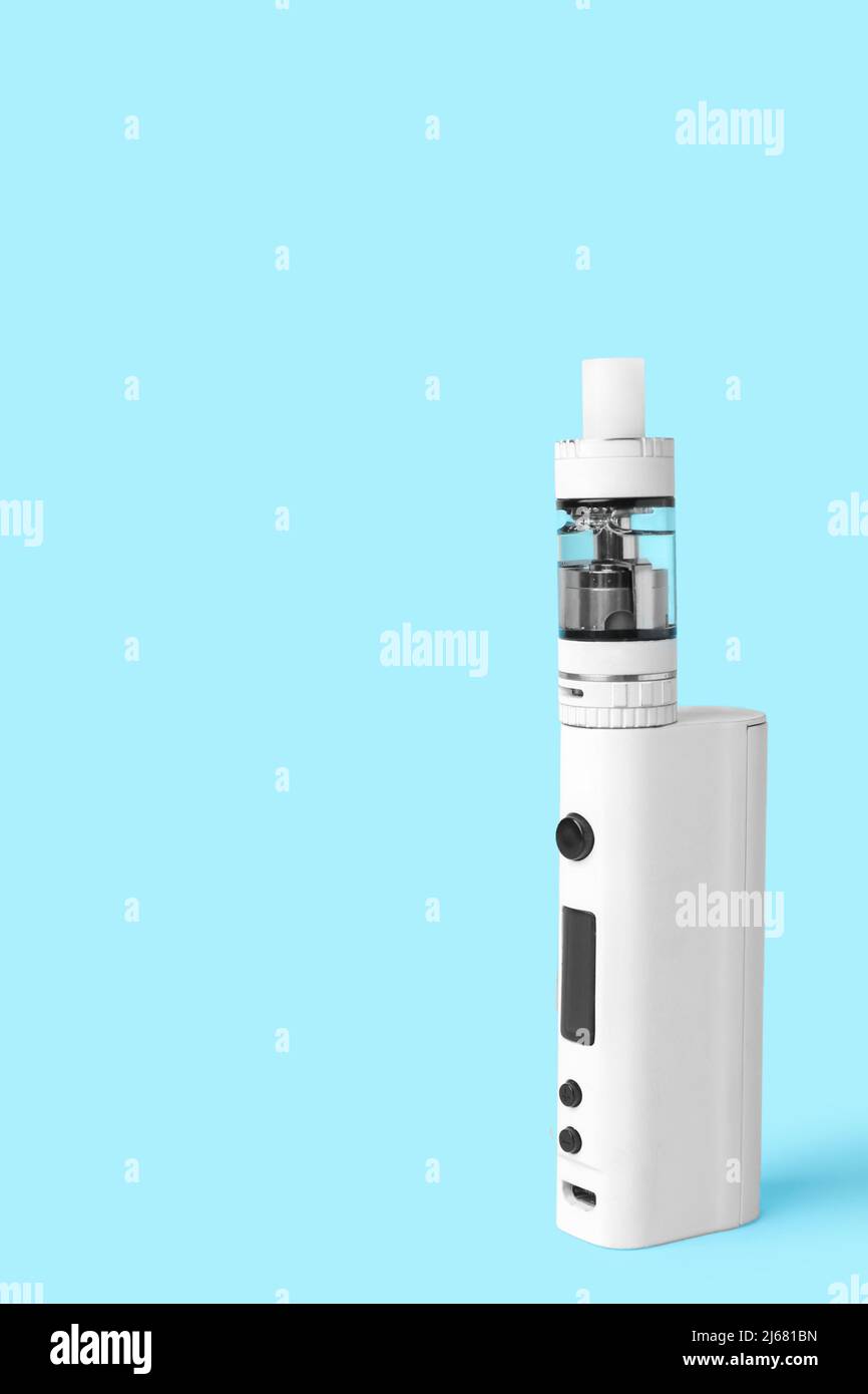 Blue vape hi-res stock photography and images - Alamy
