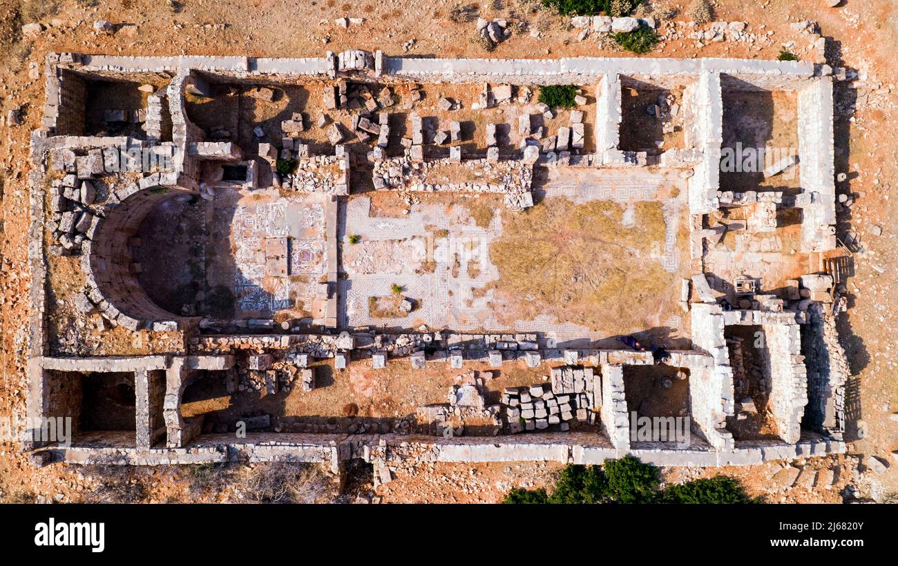 Byzantine Church, Ras al Hilal, Libya Stock Photo - Alamy