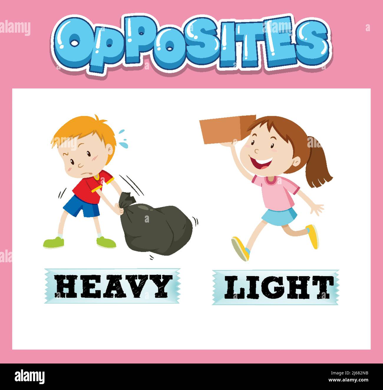 Opposites Clipart For Kids