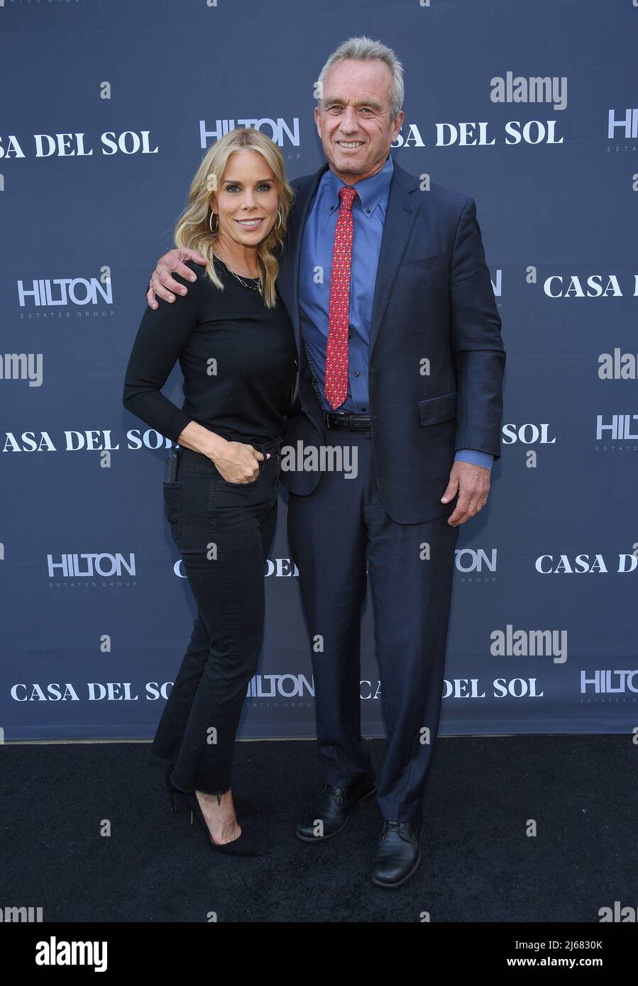 California, USA. 28th Apr, 2022. Cheryl Hines and Robert F. Kennedy, Jr ...