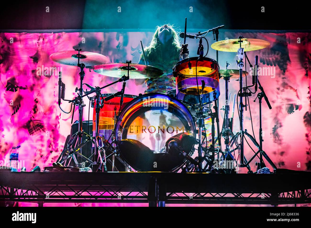 Manchester, UK. 28th April 2022. Joseph Mount, Oscar Cash, Anna Prior ...