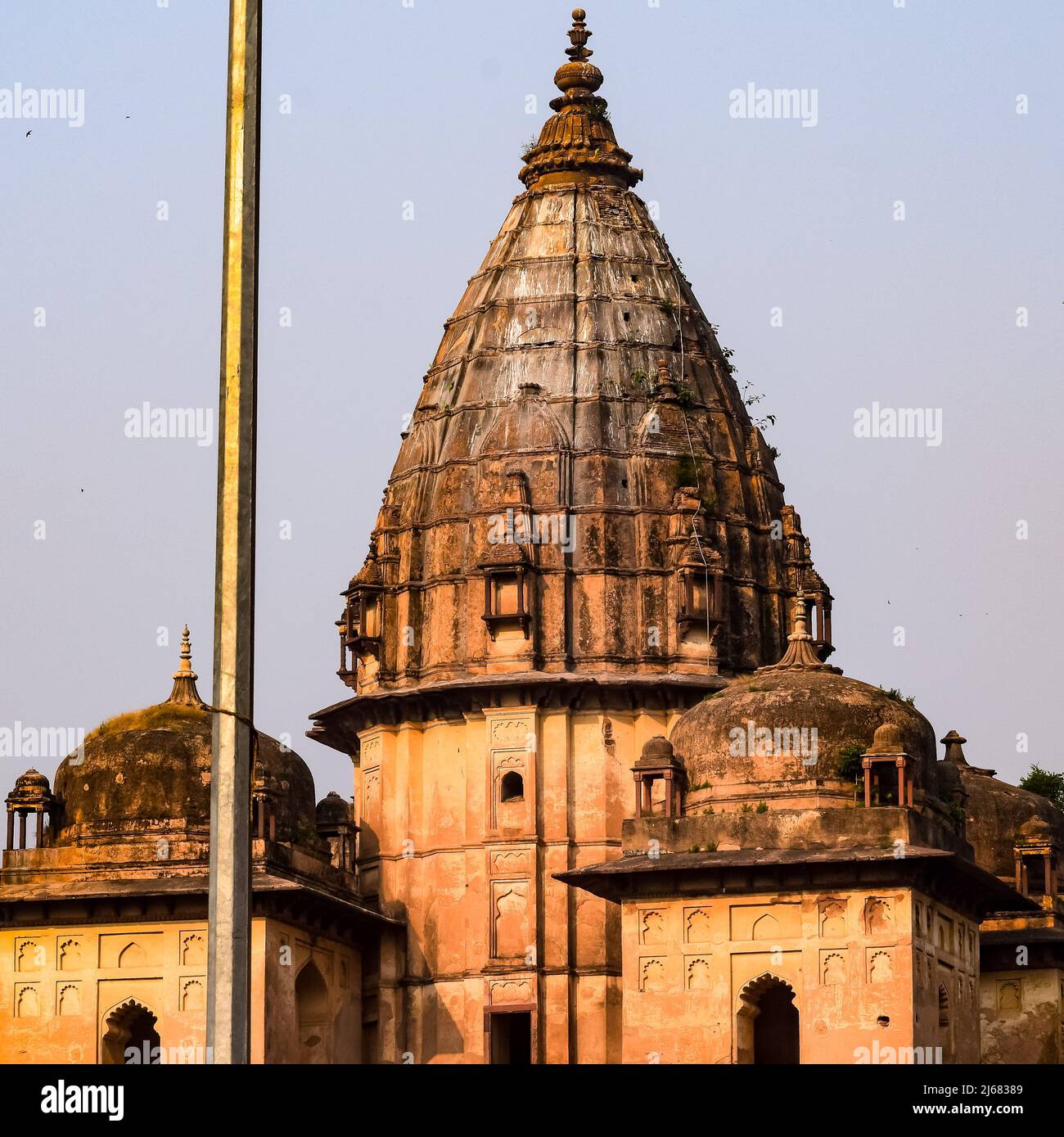 Morning View of Royal Cenotaphs (Chhatris) of Orchha, Madhya Pradesh ...