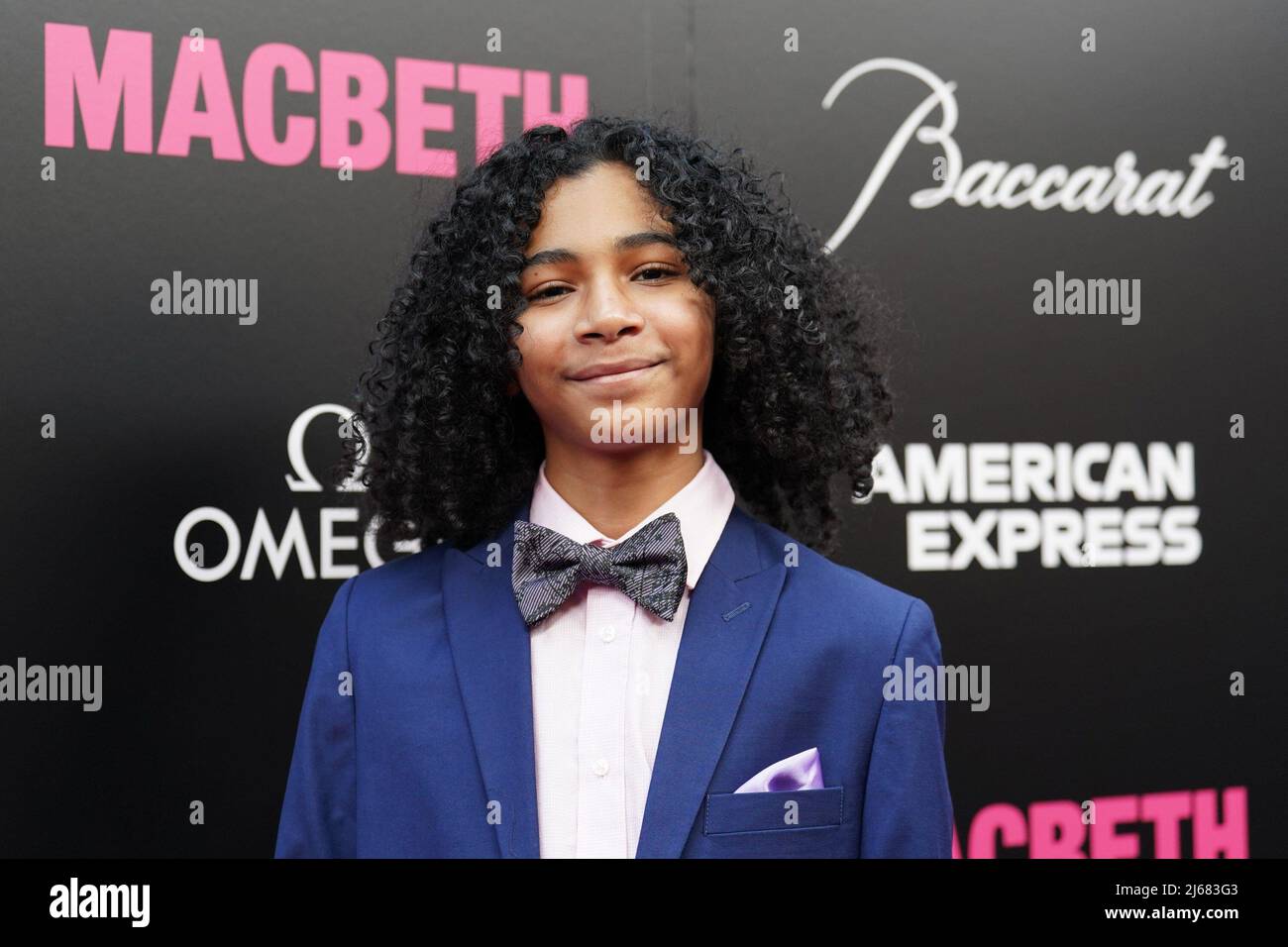 New York, USA. 28th Apr, 2022. Emeka Guindo at arrivals for MACBETH ...