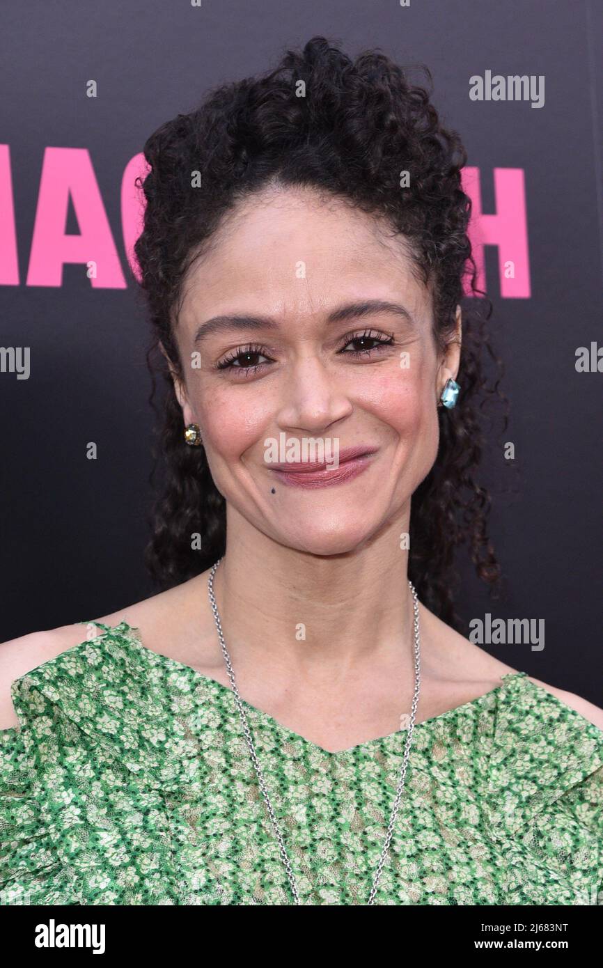 New York, USA. 28th Apr, 2022. Amber Gray at arrivals for MACBETH ...