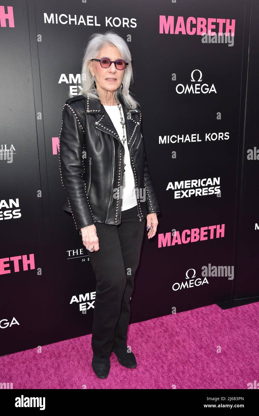 New York, USA. 28th Apr, 2022. Jamie deRoy at arrivals for MACBETH ...