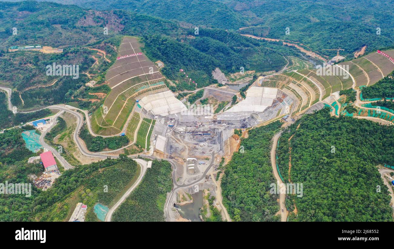 DANZHOU, CHINA - APRIL 27, 2022 - A view of the Maiwan Water ...