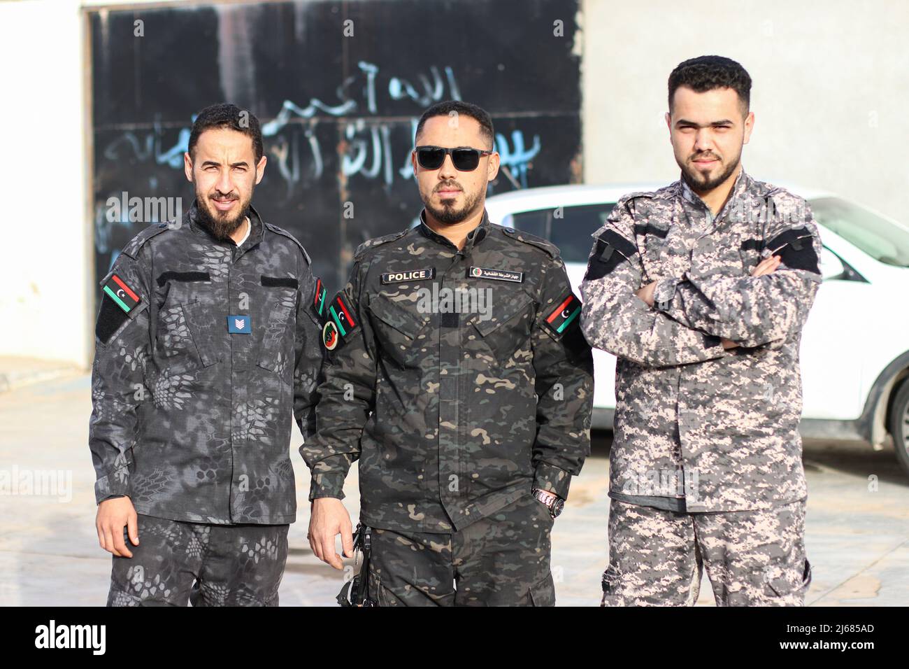 Security men protect the inmates in Al-Sikt Prison as part of the ...