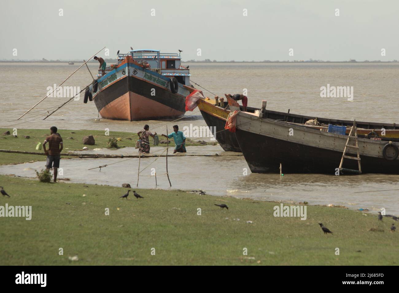 Haldi river hi-res stock photography and images - Alamy
