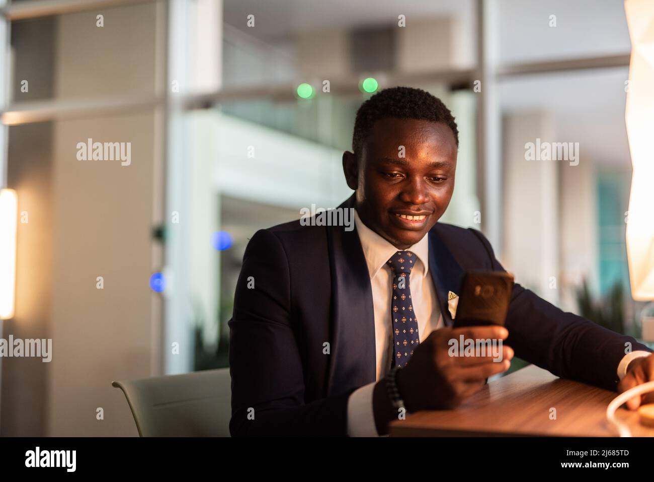 In library handsome african male hi-res stock photography and images ...
