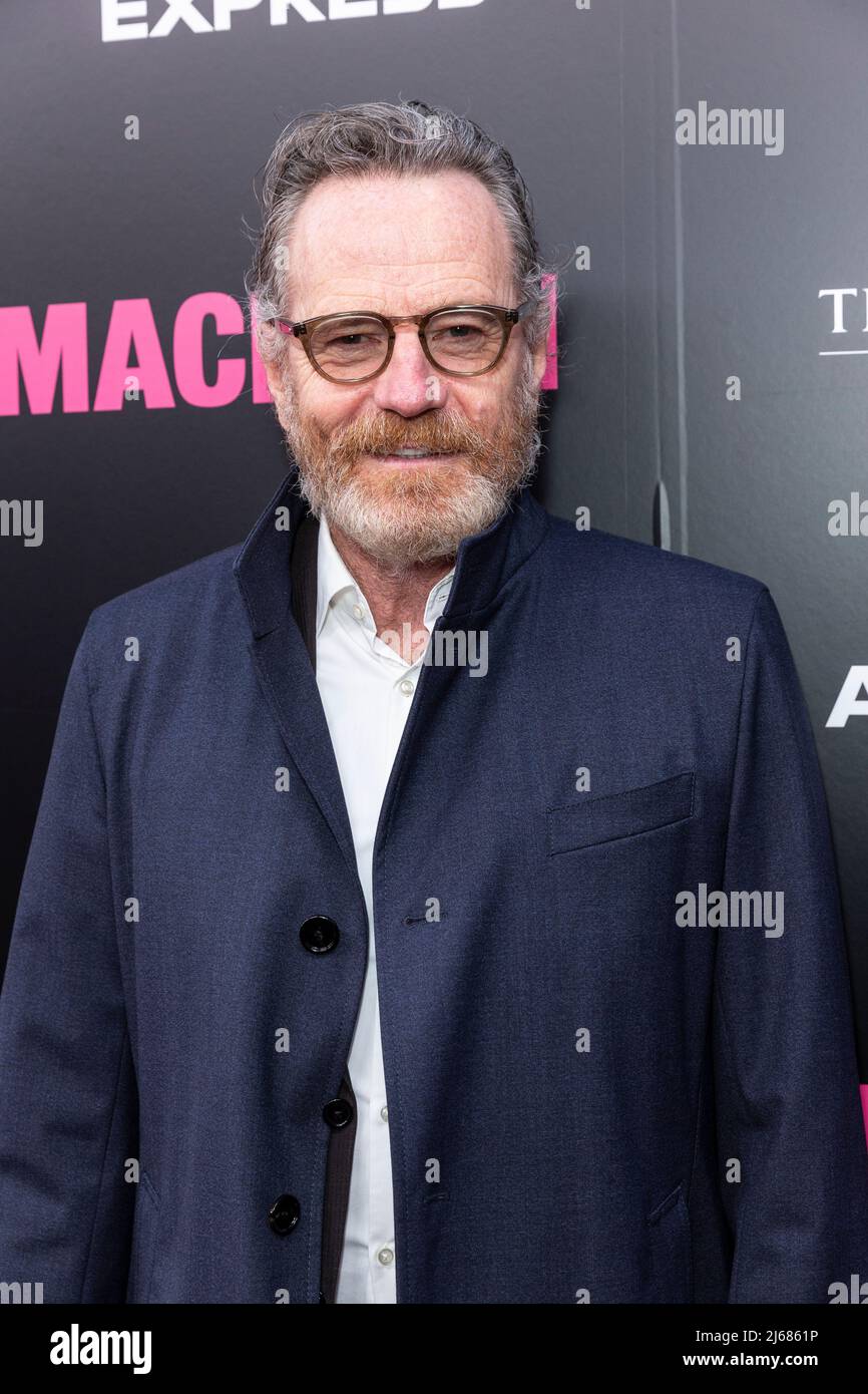 New York, NY - April 28, 2022: Bryan Cranston attends the "Macbeth ...