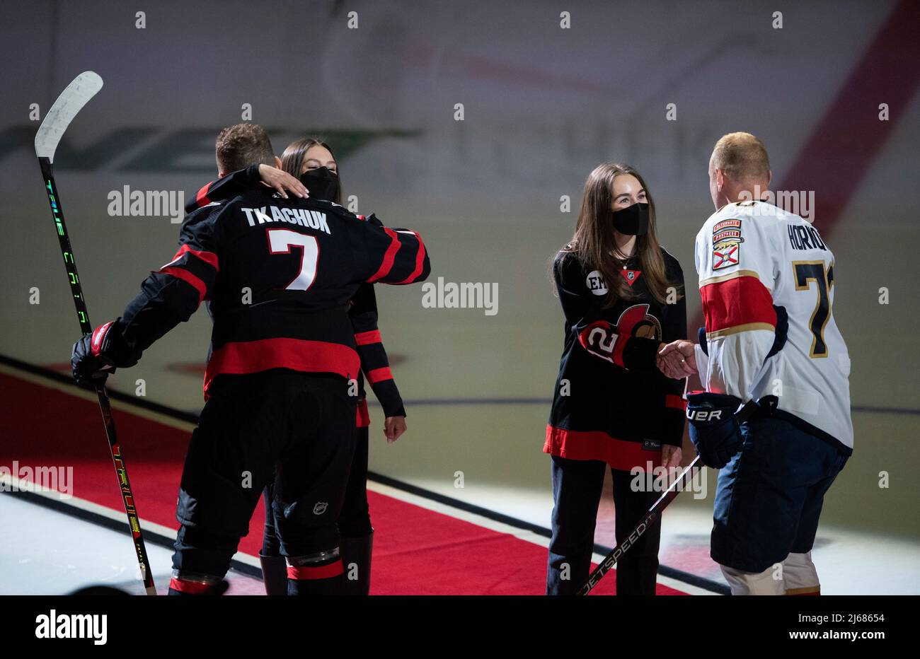 April 28, 2022, Ottawa, ON, CANADA: Anna Melnyk, daughter of late ...