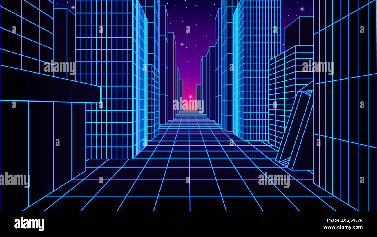 Downtown arcade Stock Vector Images - Alamy