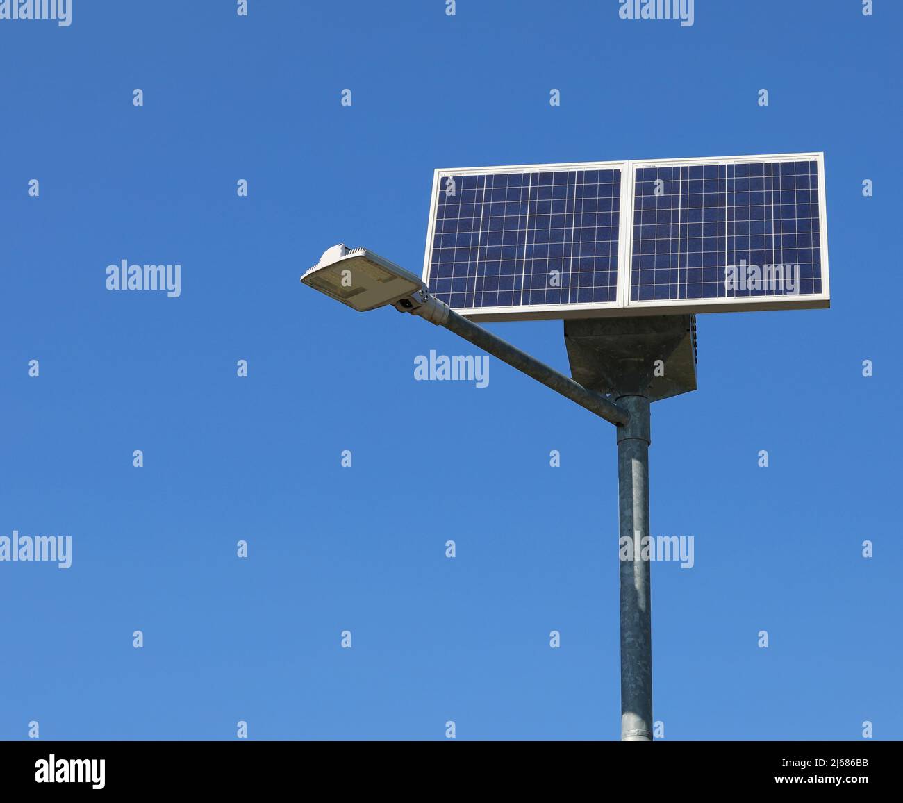 solar powered street lamp with photovoltaic panel and battery group for ...
