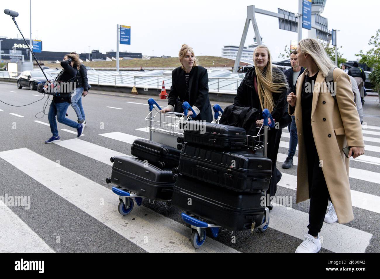 Schiphol, Netherlands. 29th Apr, 2022. 2022-04-29 06:32:28 SCHIPHOL ...
