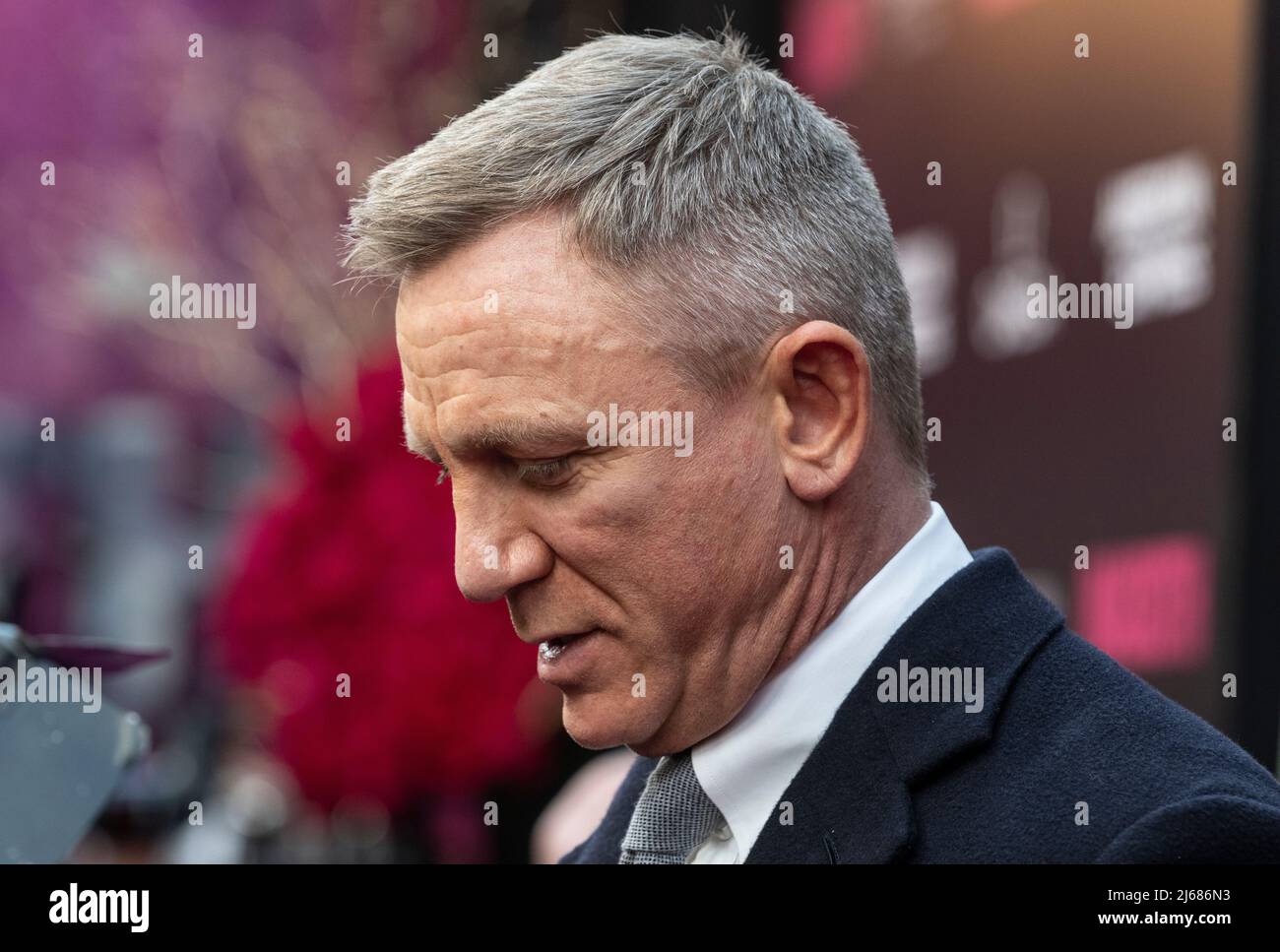 New York, NY - April 28, 2022: Actor Daniel Graig attends the "Macbeth ...