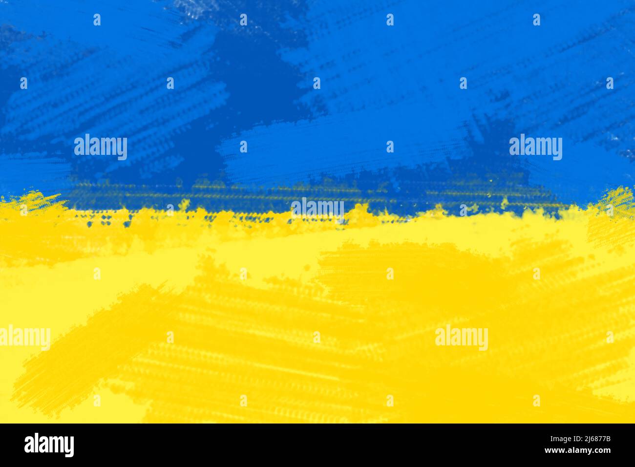 Be brave like Ukraine sine on Ukrainian flag colors. Pride for victory ...
