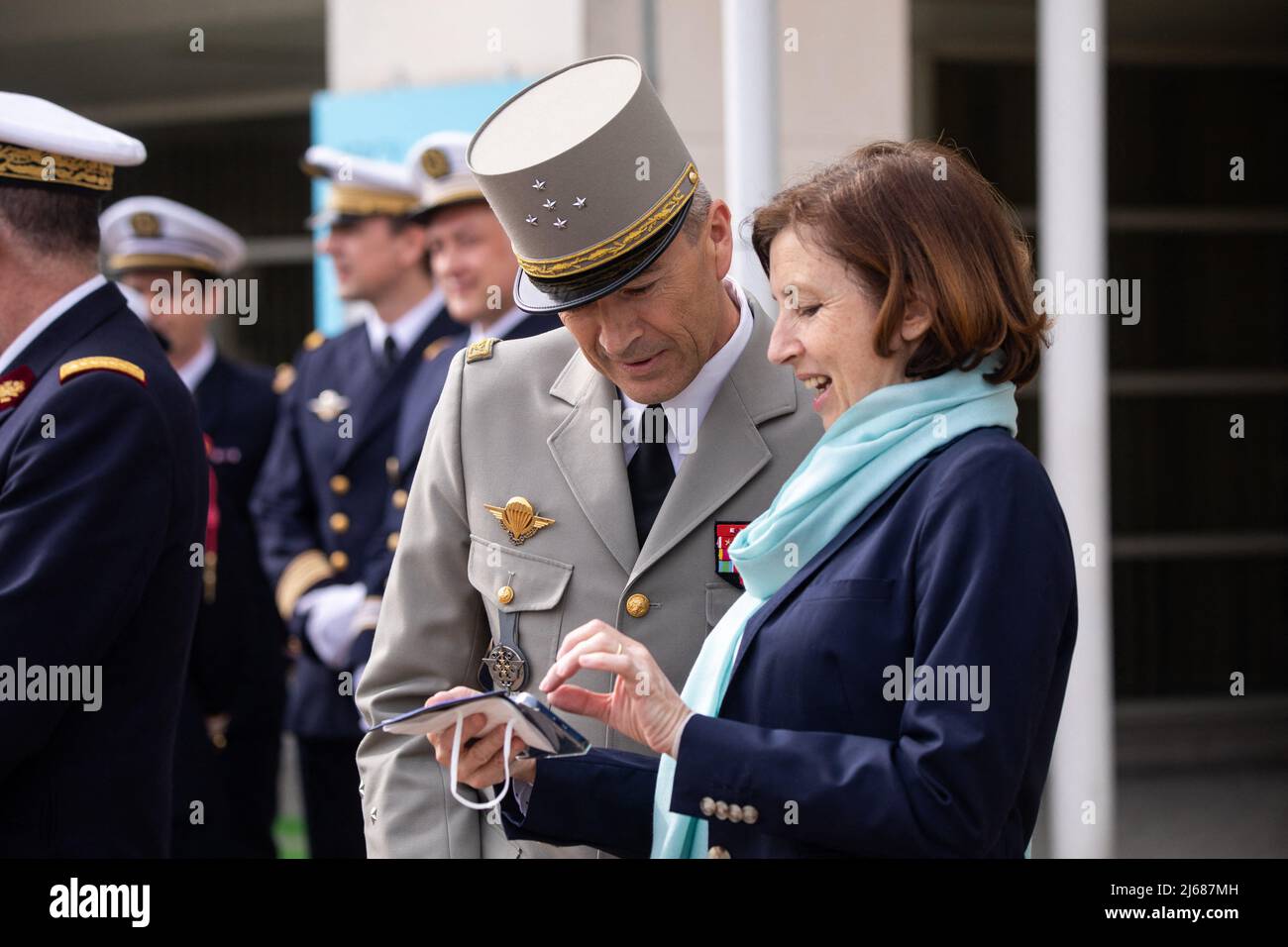 Clamart, France. 28th Apr, 2022. French Army Chief General Thierry ...