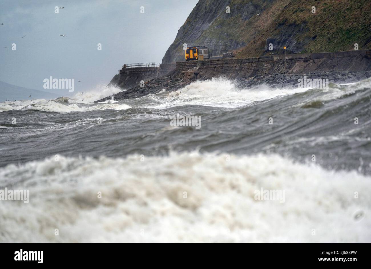Storm damage uk train hi-res stock photography and images - Alamy