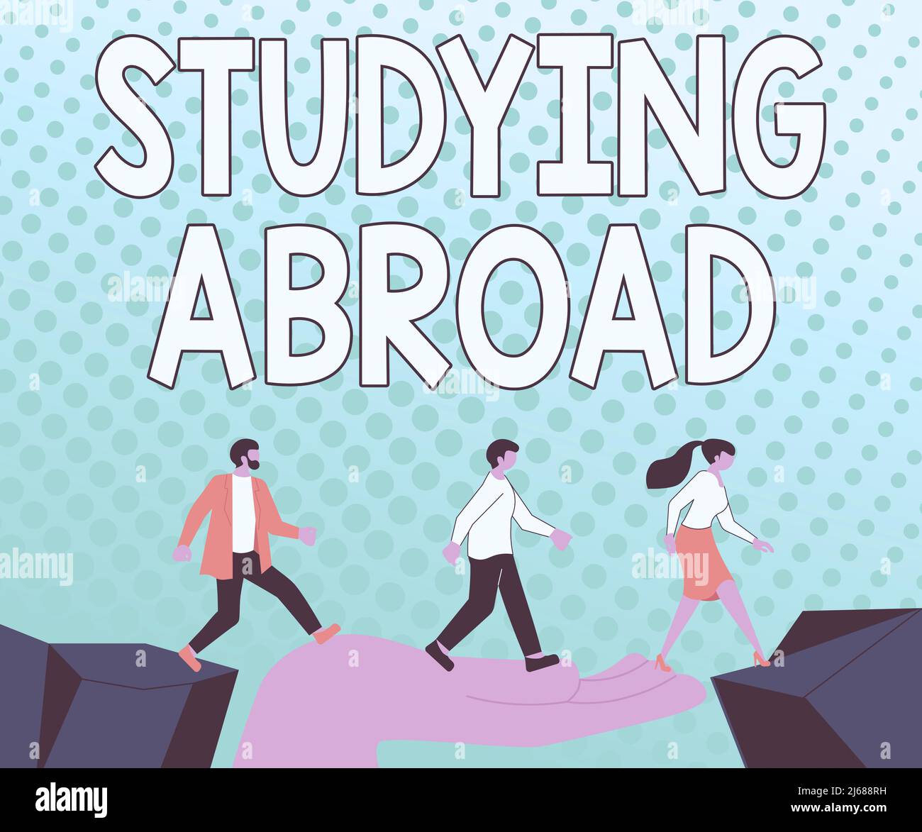Study abroad hand written hi-res stock photography and images - Alamy