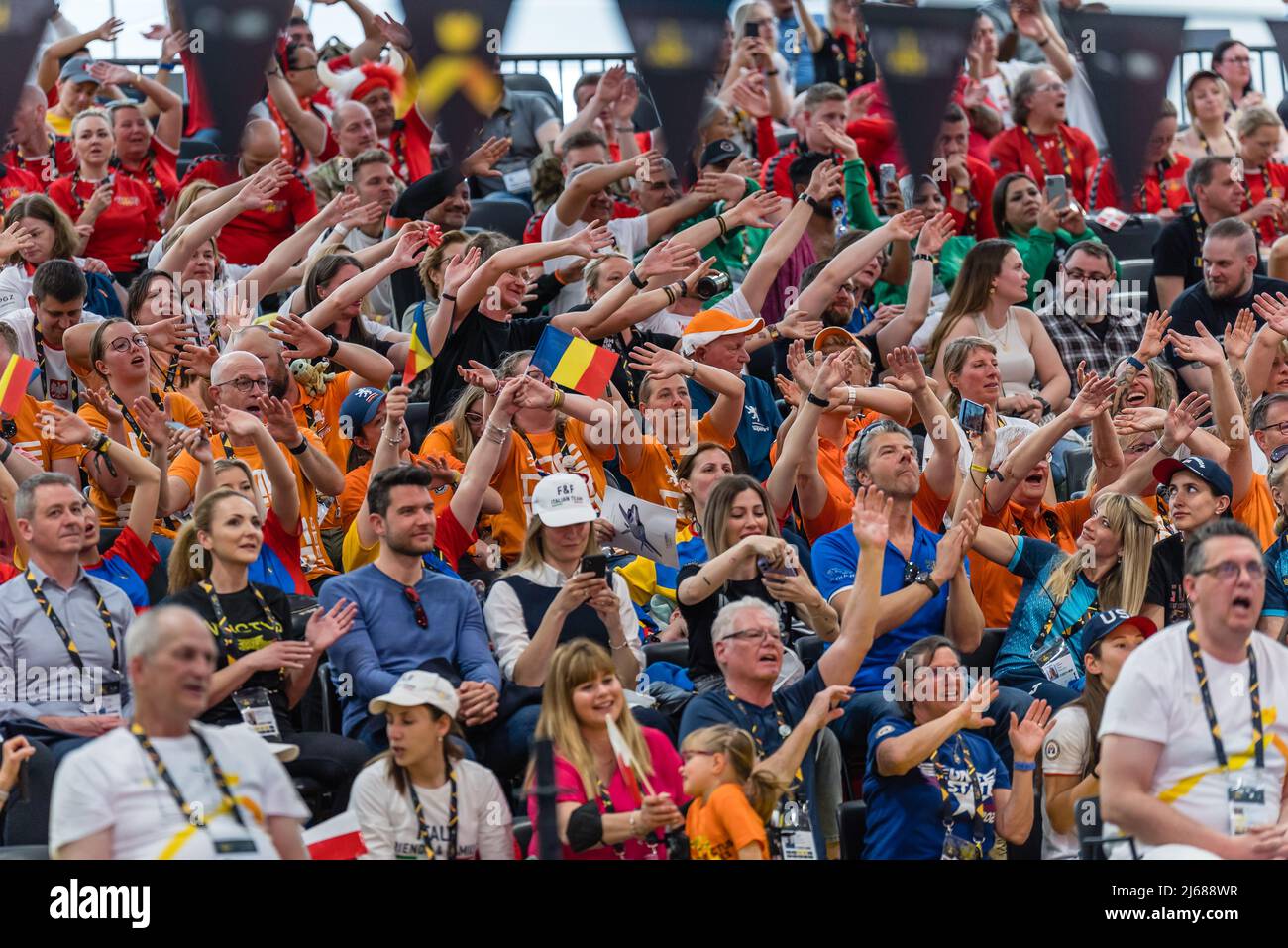 Crowd at the Invictus Games at Het Hofbad the Hague, Netherlands ...