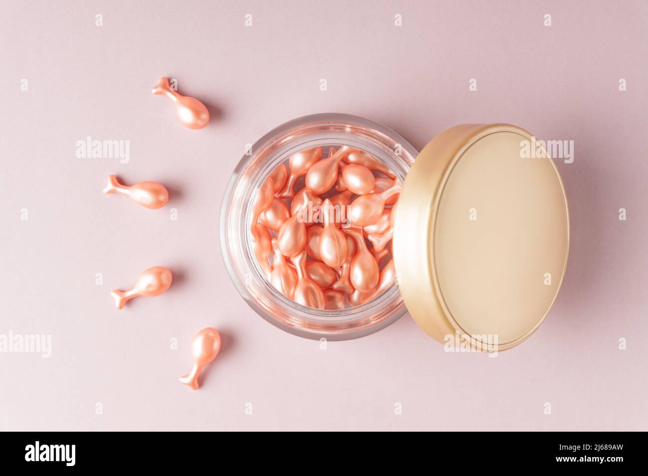 Travel-friendly serum capsules with rejuvination formula for healthy ...