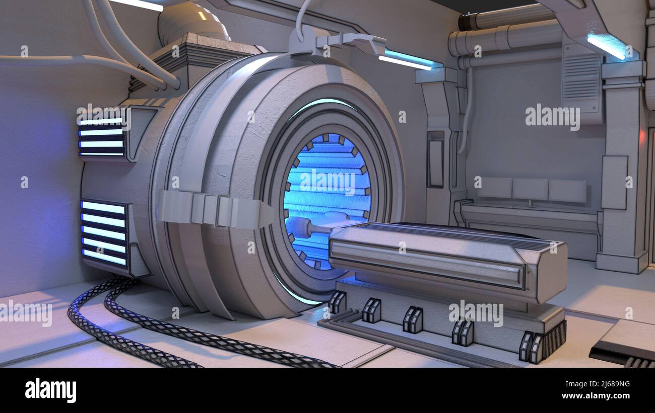 Futuristic Laboratory Exterior