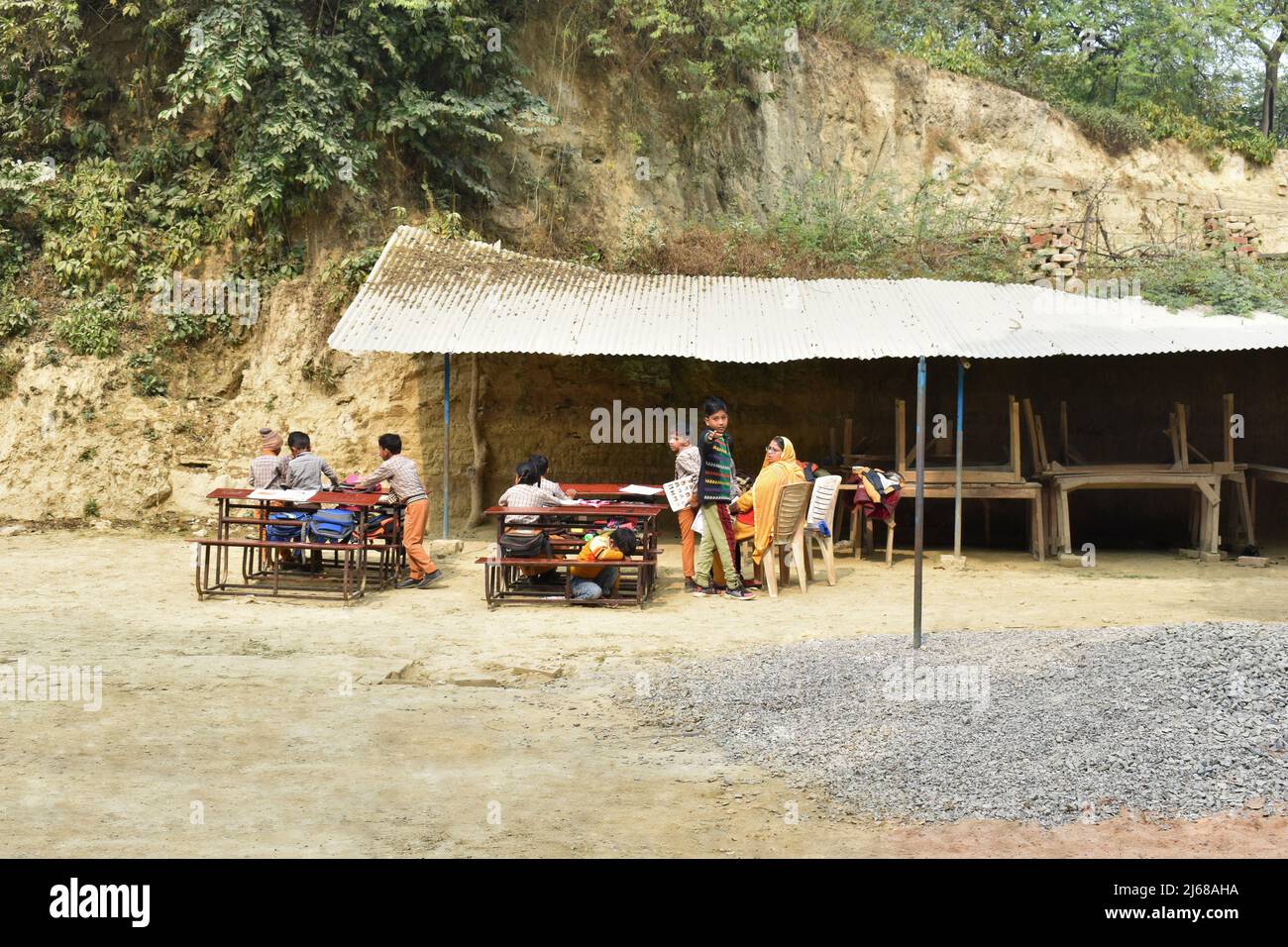 Indian Village School Images