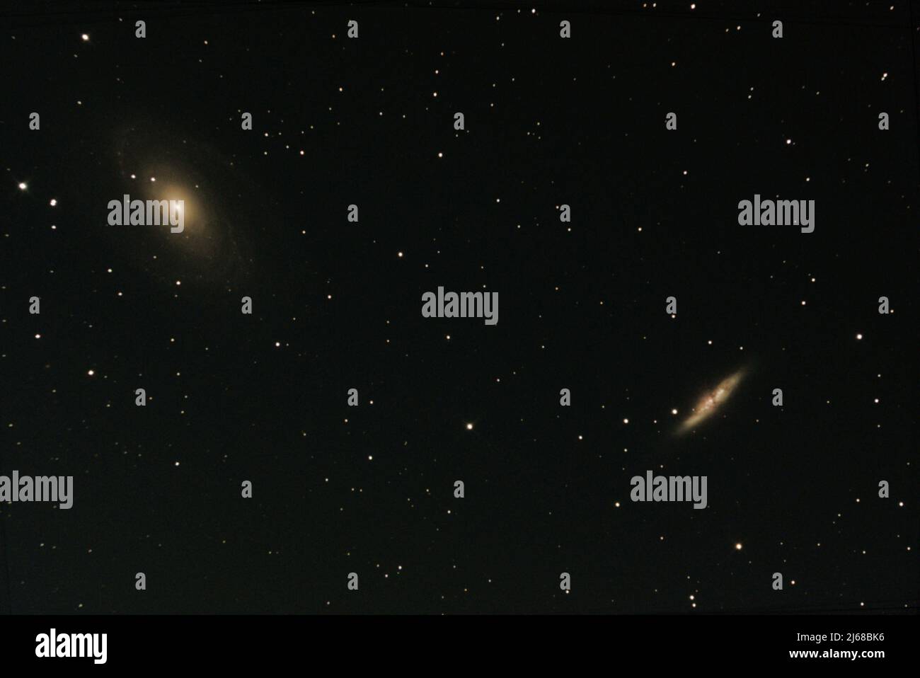 Messier 81 and 82 Stock Photo - Alamy