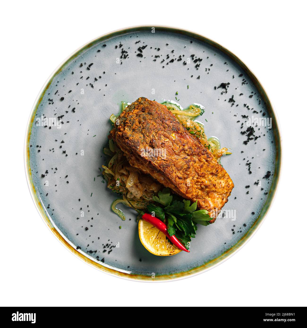 Fried fish fillet hi-res stock photography and images - Alamy