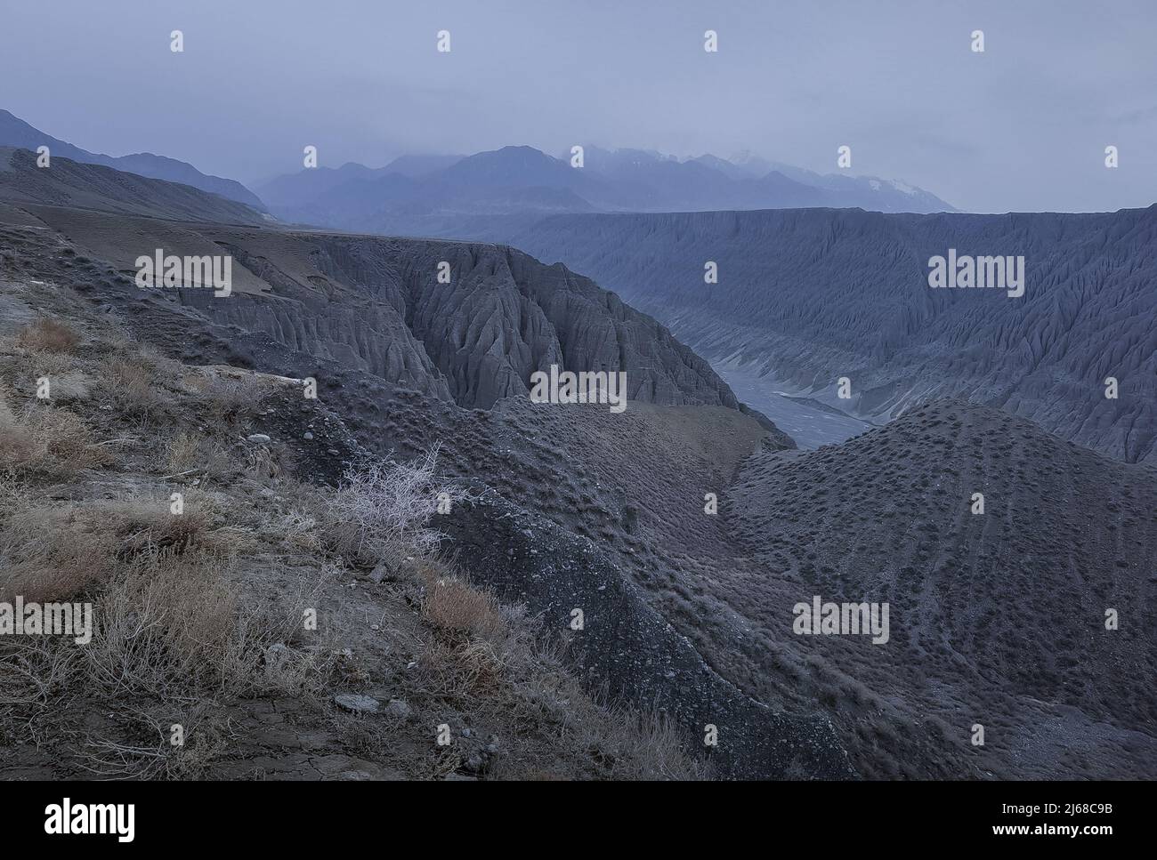 Dushanzi grand canyon Stock Photo - Alamy