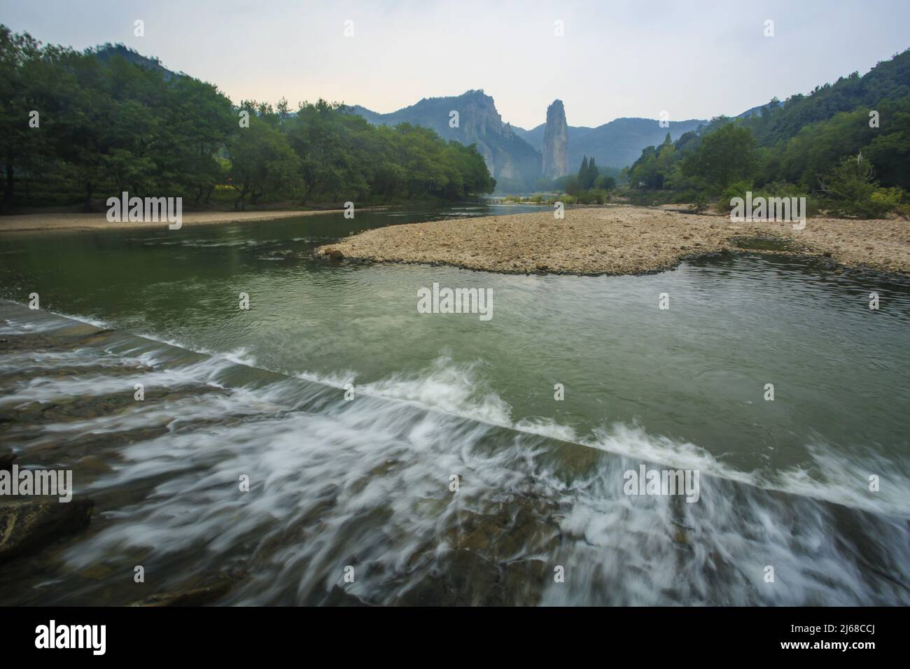 Zhe jiang Jinyun landscape Stock Photo - Alamy