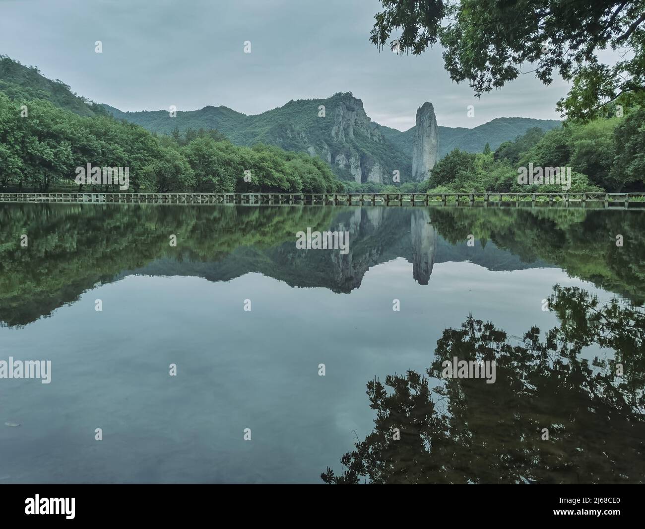 Zhe jiang Jinyun landscape Stock Photo - Alamy