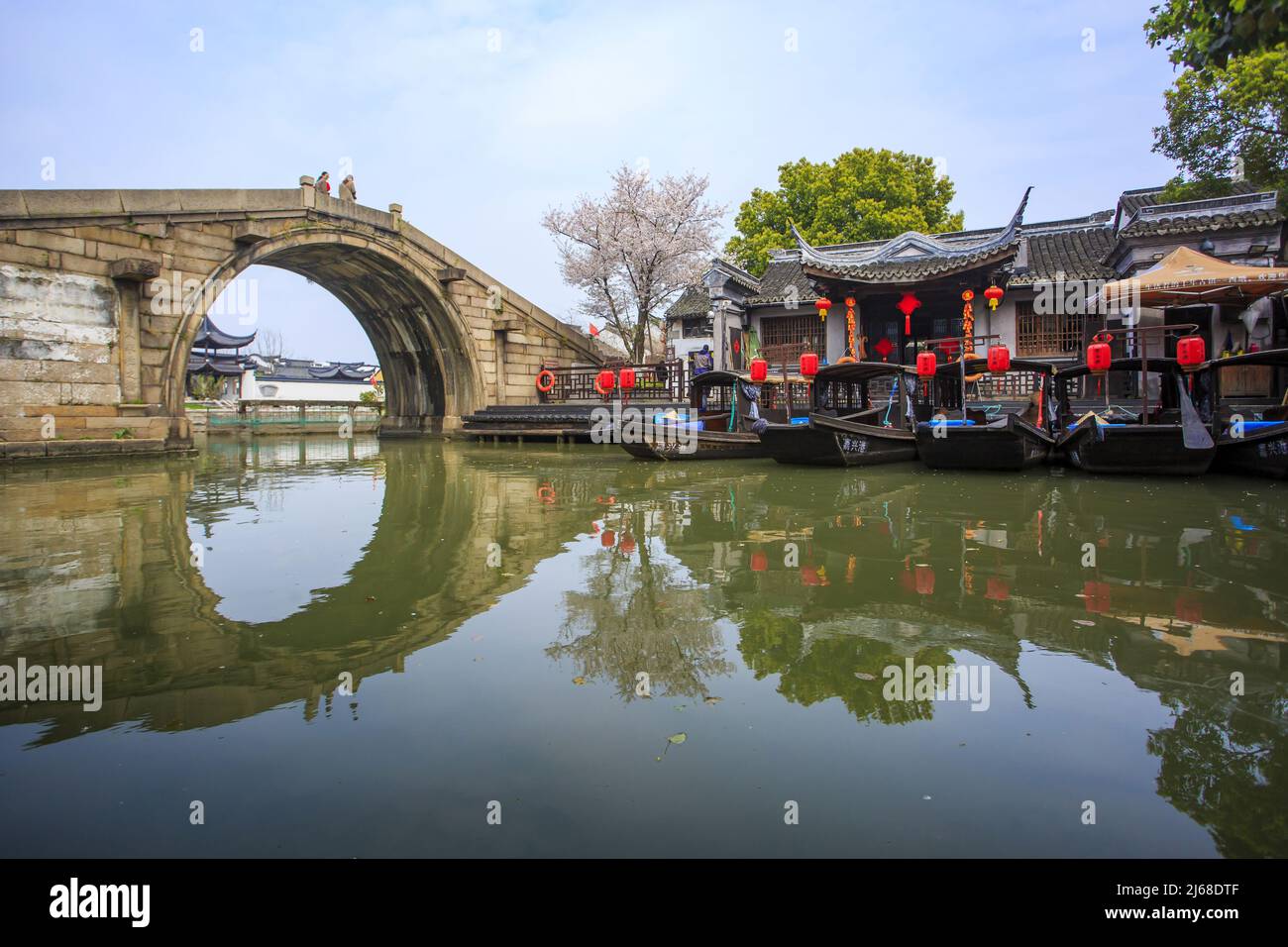 The ancient town of xitang Stock Photo - Alamy