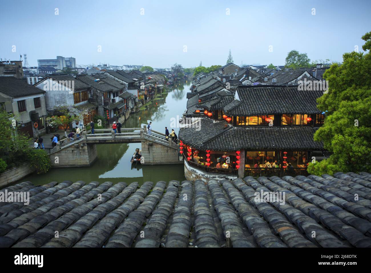 The ancient town of xitang Stock Photo - Alamy