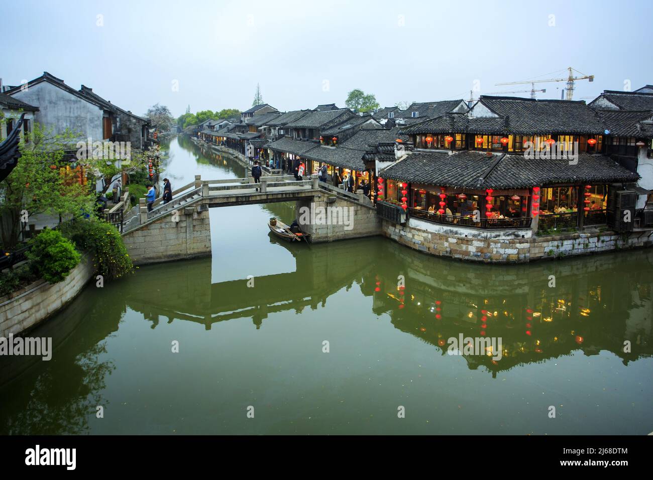 The ancient town of xitang Stock Photo - Alamy