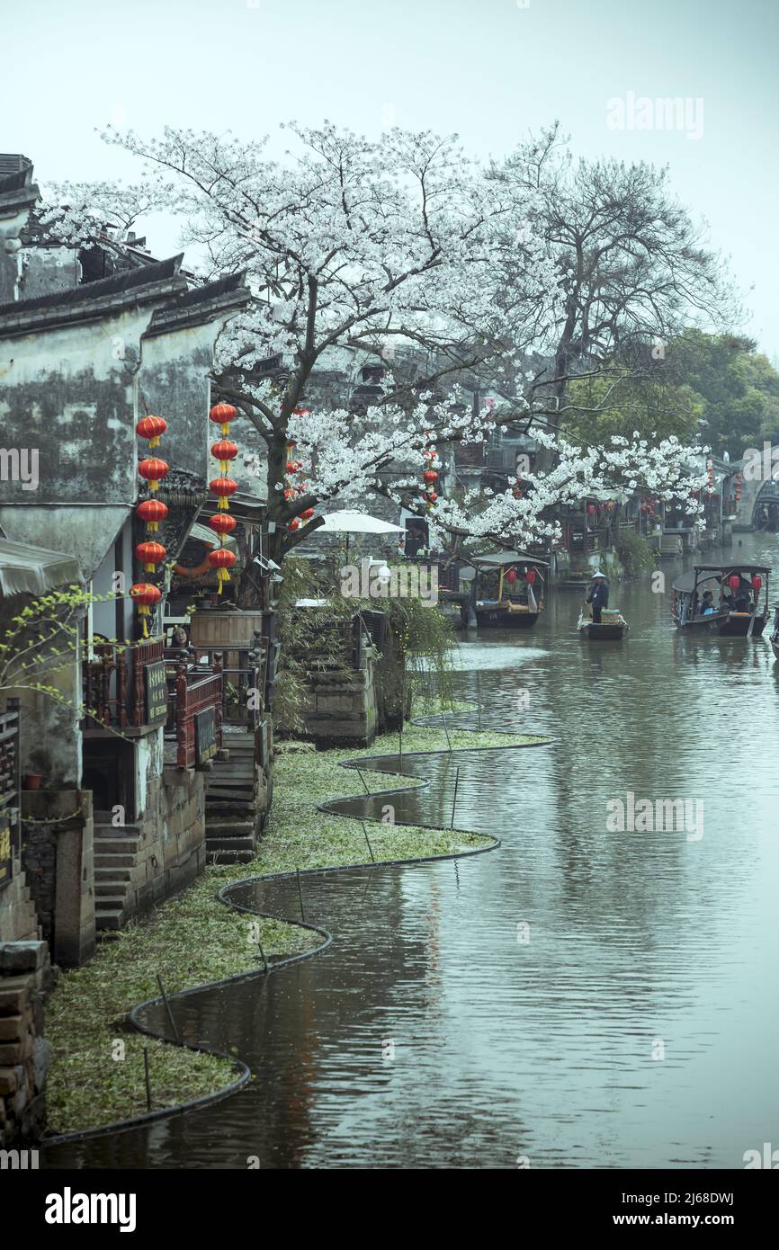 The ancient town of xitang Stock Photo - Alamy