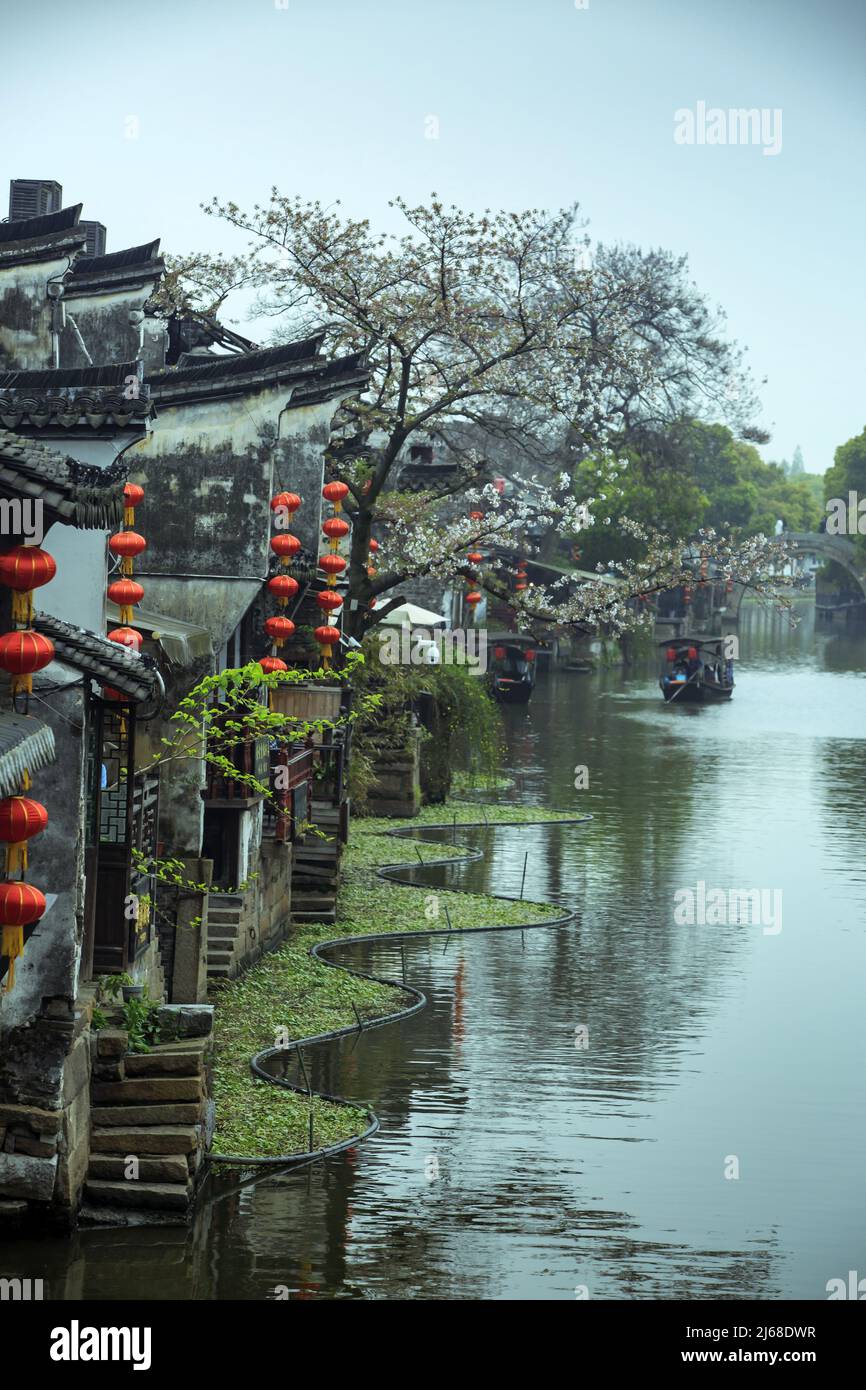The ancient town of xitang Stock Photo - Alamy
