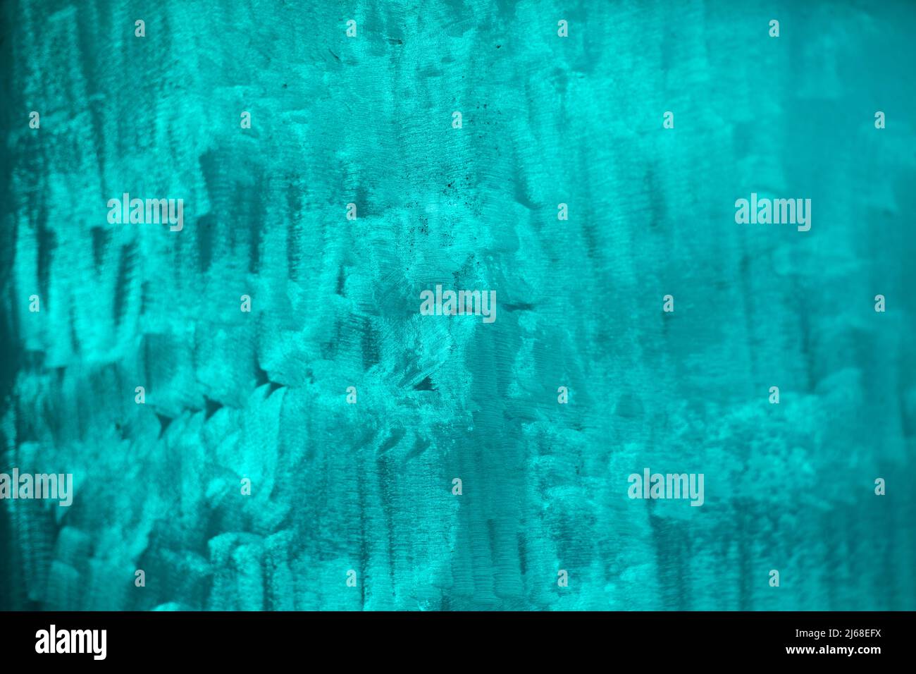 Blue texture of scratched surface. Dirty blue plastic. Details of anti ...