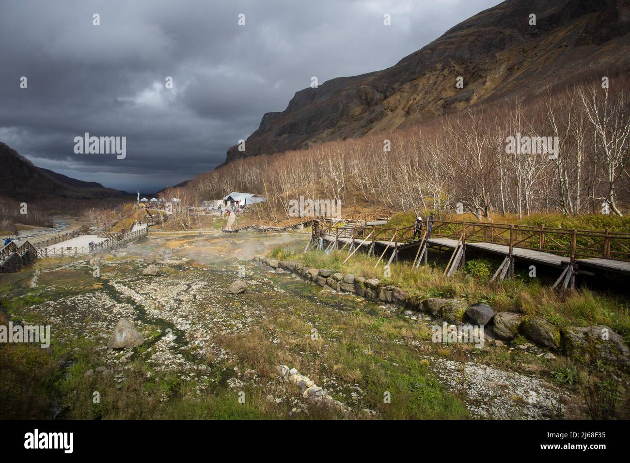 Julong hot springs Stock Photo - Alamy