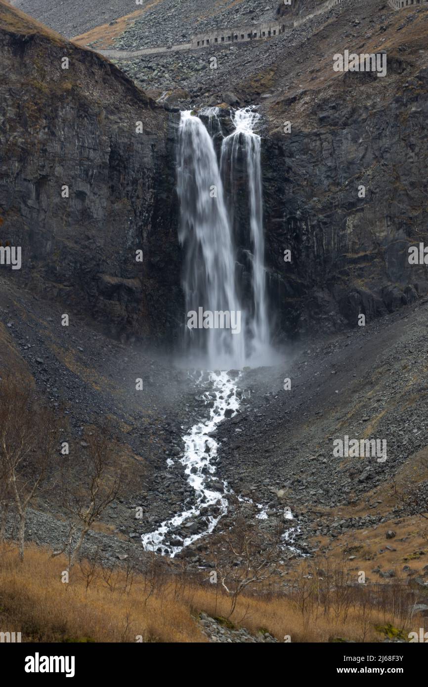 Changbai mountain waterfalls Stock Photo - Alamy