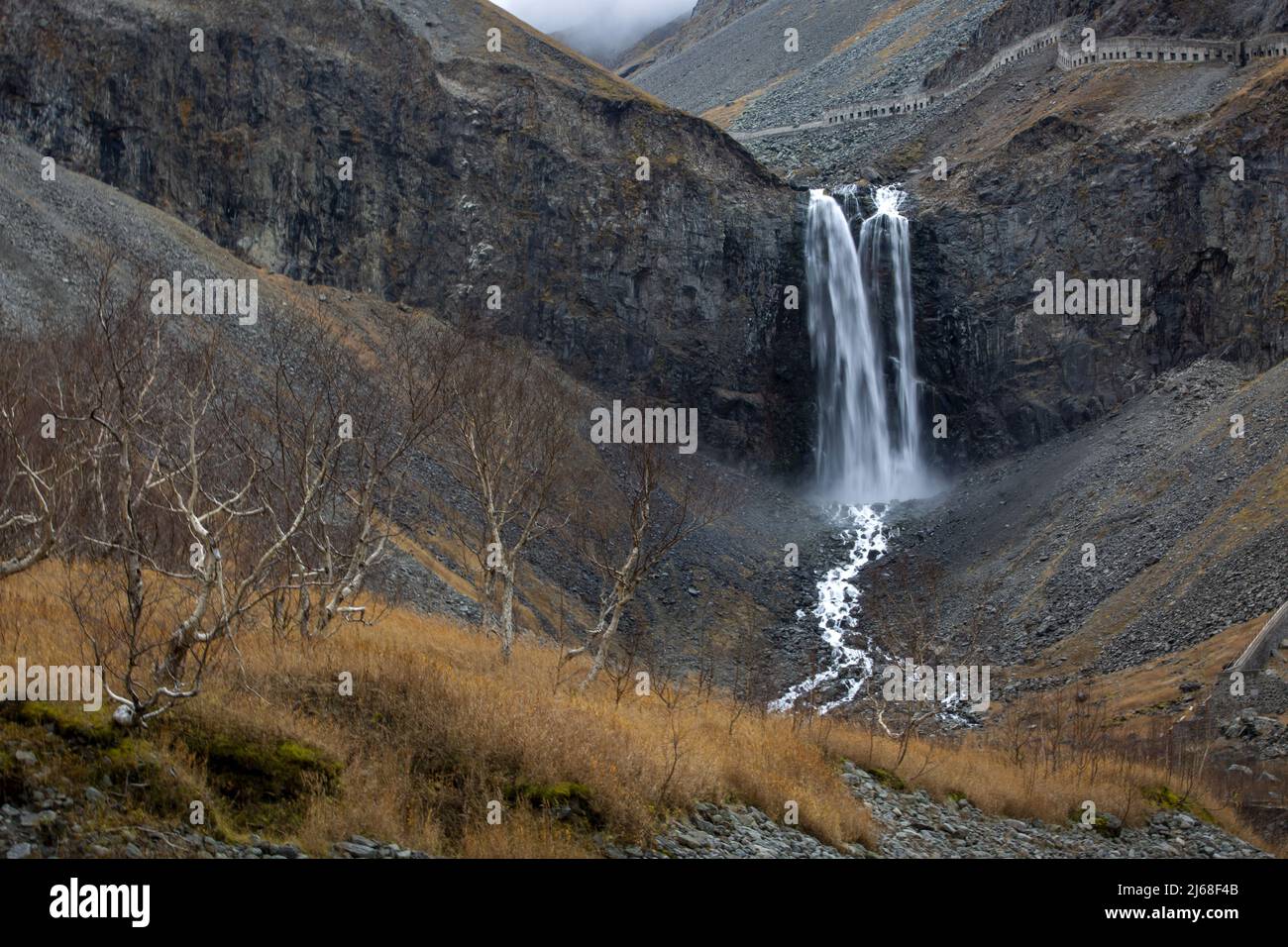 Changbai mountain waterfall hi-res stock photography and images - Alamy