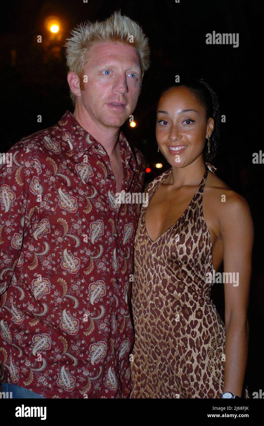 Borris becker caroline rocher hi-res stock photography and images - Alamy